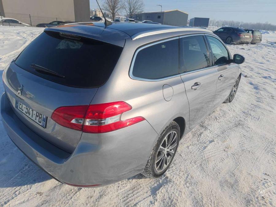 Pelēks Peugeot 308 2017 Kauņa, ar dzinēja tilpumu 1.56 L un nobraukumu 227 tūkst. km par 5950 €, foto 8 vietnē AUTOMOTO.COM.LV