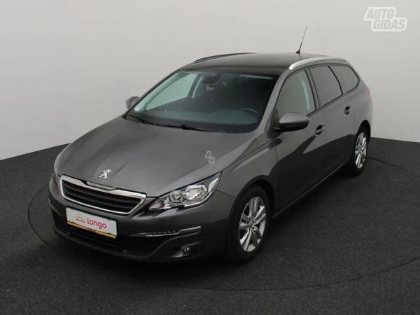 Pelēks Peugeot 308 2017 Viļņa, ar dzinēja tilpumu 1.20 L un nobraukumu 169 tūkst. km par 6999 €, foto 1 vietnē AUTOMOTO.COM.LV