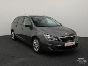 Grey Peugeot 308 2017 in Vilnius, with an engine capacity of 1.20 L and mileage of 169 thousand km for 6999 €, photo 10 on AUTOMOTO.COM.LV