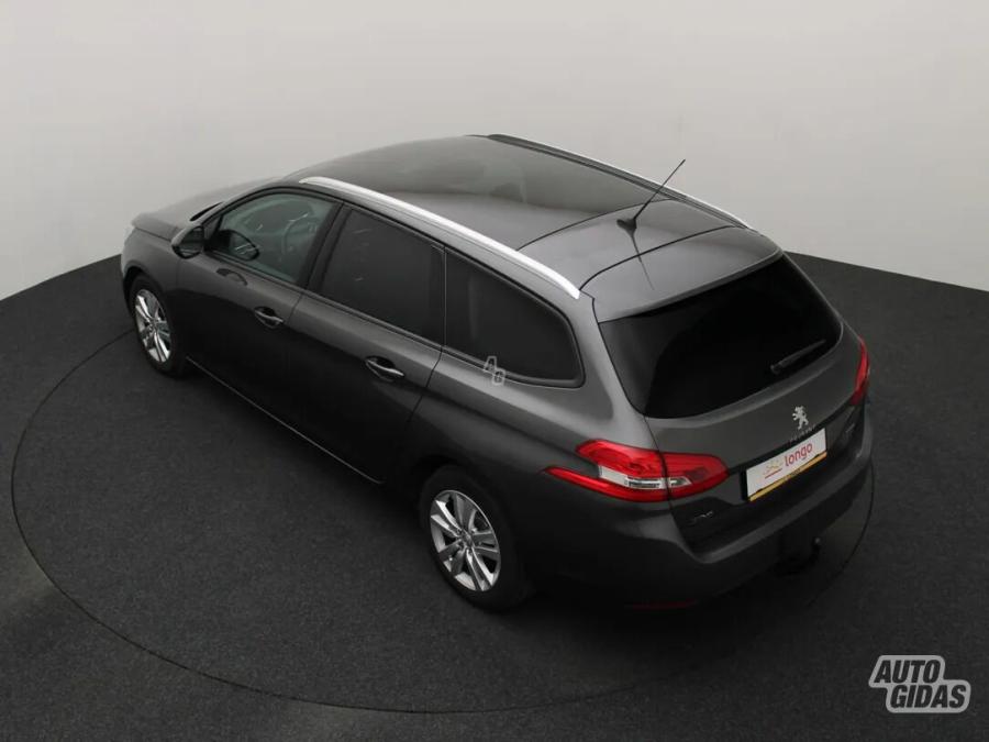 Grey Peugeot 308 2017 in Vilnius, with an engine capacity of 1.20 L and mileage of 169 thousand km for 6999 €, photo 12 on AUTOMOTO.COM.LV