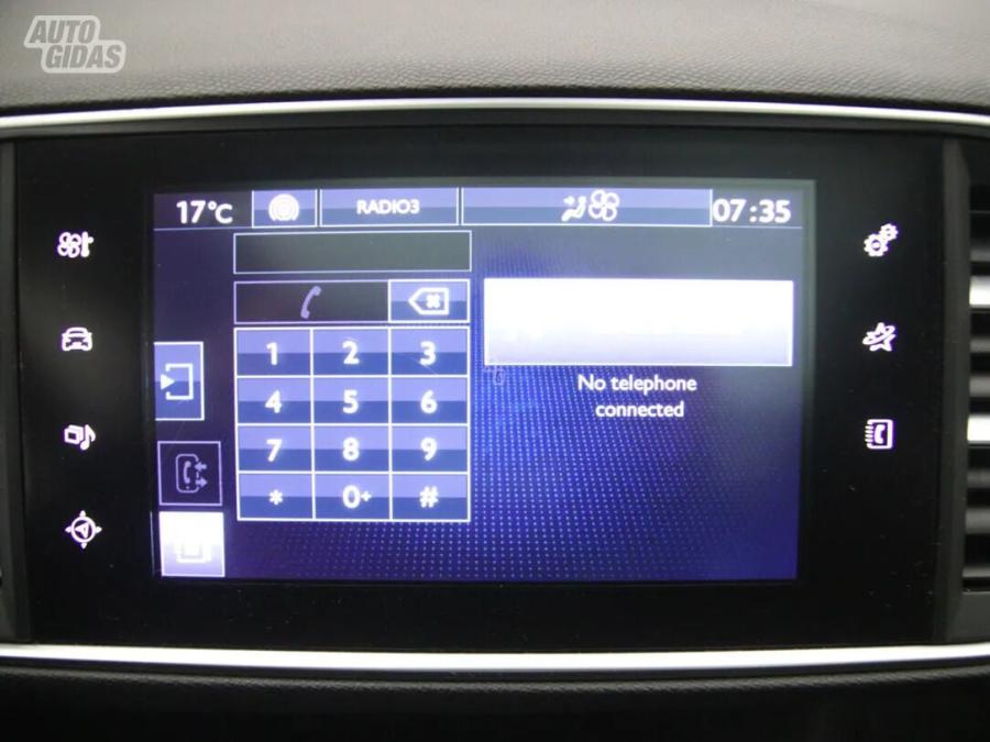 Серый Пежо 308 2017 в Вильнюс, объемом двигателя 1.20 л и пробегом 169 тыс. км за 6999 €, фото 23 на AUTOMOTO.COM.LV