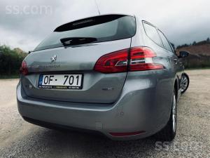 Grey Peugeot 308 2017 in Cesis, with an engine capacity of 1.20 L and mileage of 0 thousand km for 7490 €, photo 6 on AUTOMOTO.COM.LV