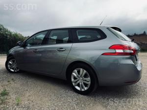 Grey Peugeot 308 2017 in Cesis, with an engine capacity of 1.20 L and mileage of 0 thousand km for 7490 €, photo 9 on AUTOMOTO.COM.LV