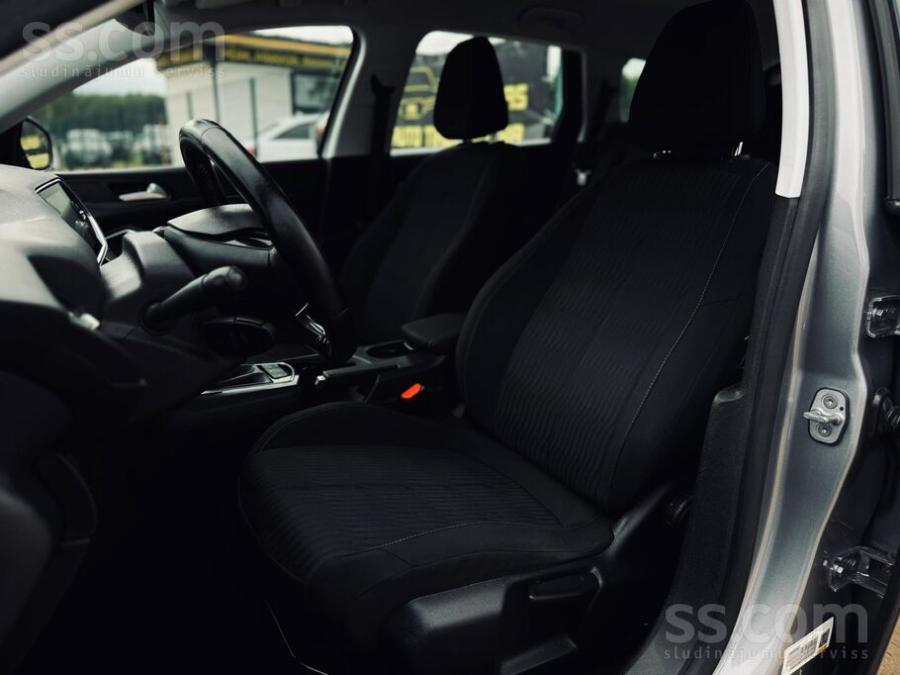 Grey Peugeot 308 2017 in Cesis, with an engine capacity of 1.20 L and mileage of 0 thousand km for 7490 €, photo 13 on AUTOMOTO.COM.LV