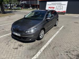 Grey Peugeot 308 2017 in Riga, with an engine capacity of 1.20 L and mileage of 182 thousand km for 6500 €, photo  on AUTOMOTO.COM.LV