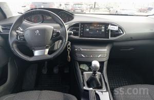 Grey Peugeot 308 2017 in Riga, with an engine capacity of 1.60 L and mileage of 237 thousand km for 6200 €, photo 7 on AUTOMOTO.COM.LV