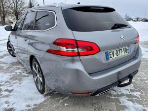 Grey Peugeot 308 2018 in Taurage, with an engine capacity of 1.20 L and mileage of 170 thousand km for 6500 €, photo 28 on AUTOMOTO.COM.LV