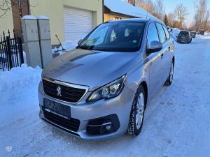 Pelēks Peugeot 308 2018 Šauļi, ar dzinēja tilpumu 1.56 L un nobraukumu 215 tūkst. km par 6400 €, foto  vietnē AUTOMOTO.COM.LV