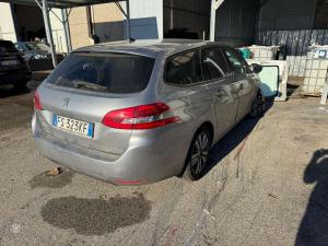 Grey Peugeot 308 2018 in Ukmerge, with an engine capacity of 1.50 L and mileage of 130 thousand km for 3450 €, photo 2 on AUTOMOTO.COM.LV