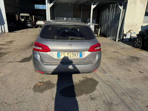 Grey Peugeot 308 2018 in Ukmerge, with an engine capacity of 1.50 L and mileage of 130 thousand km for 3450 €, photo 4 on AUTOMOTO.COM.LV