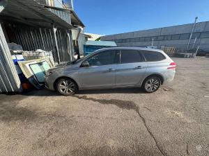 Grey Peugeot 308 2018 in Ukmerge, with an engine capacity of 1.50 L and mileage of 130 thousand km for 3450 €, photo 6 on AUTOMOTO.COM.LV