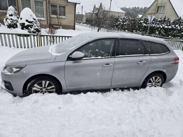 Grey Peugeot 308 2018 in Ukmerge, with an engine capacity of 1.50 L and mileage of 130 thousand km for 3450 €, photo 7 on AUTOMOTO.COM.LV