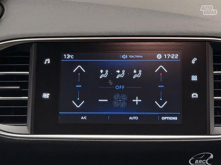 Серый Пежо 308 2018 в Авиженяй, объемом двигателя 1.60 л и пробегом 80 тыс. км за 9500 €, фото 15 на AUTOMOTO.COM.LV