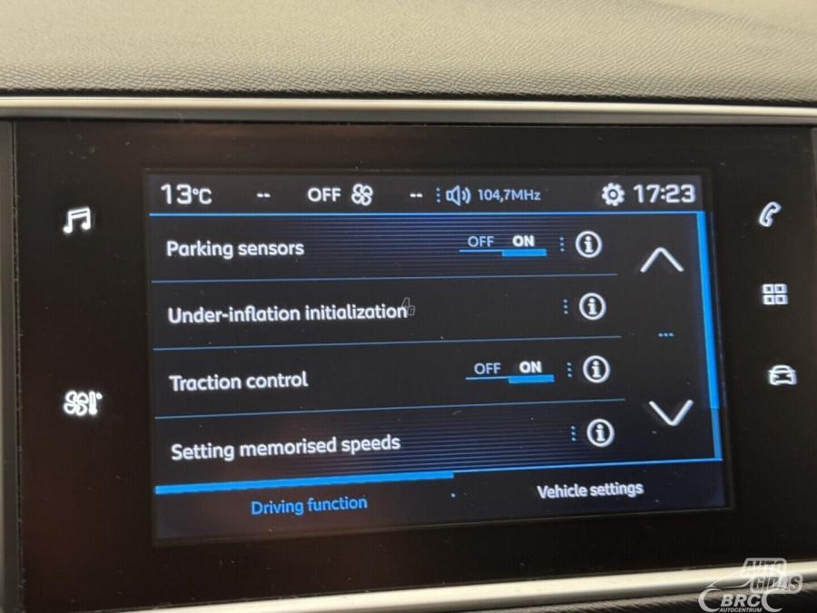 Серый Пежо 308 2018 в Авиженяй, объемом двигателя 1.60 л и пробегом 80 тыс. км за 9500 €, фото 35 на AUTOMOTO.COM.LV