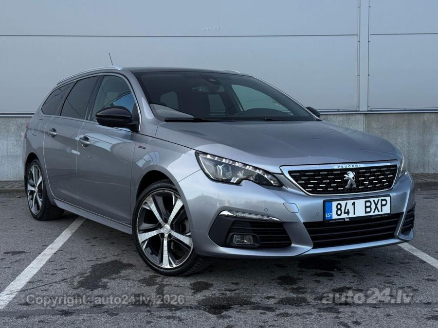 Grey Peugeot 308 2018 in Tallinn, with an engine capacity of 1.20 L and mileage of 159 thousand km for 8900 €, photo 1 on AUTOMOTO.COM.LV
