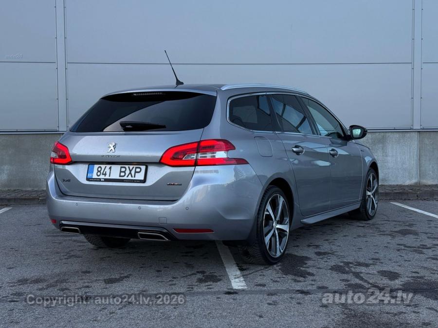 Grey Peugeot 308 2018 in Tallinn, with an engine capacity of 1.20 L and mileage of 159 thousand km for 8900 €, photo 7 on AUTOMOTO.COM.LV