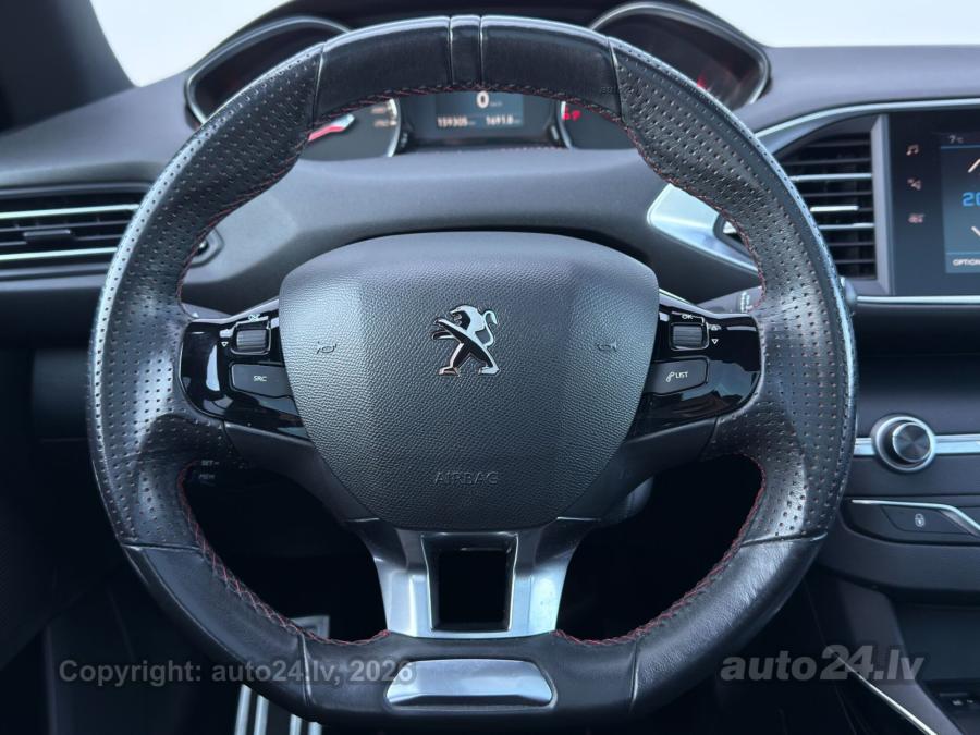 Grey Peugeot 308 2018 in Tallinn, with an engine capacity of 1.20 L and mileage of 159 thousand km for 8900 €, photo 14 on AUTOMOTO.COM.LV