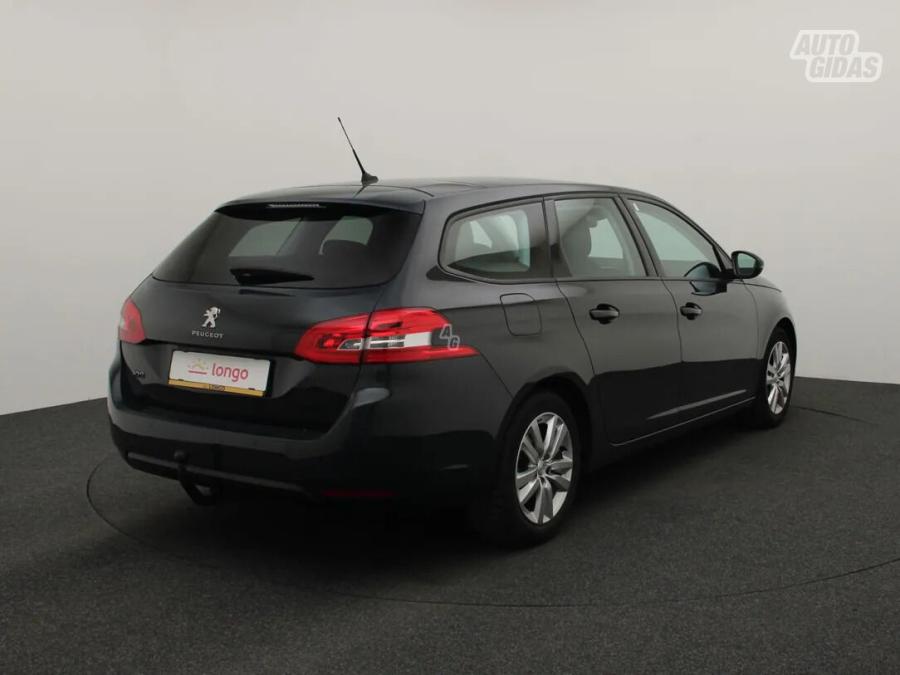 Grey Peugeot 308 2018 in Vilnius, with an engine capacity of 1.20 L and mileage of 188 thousand km for 6799 €, photo 9 on AUTOMOTO.COM.LV