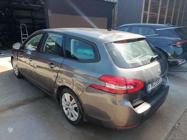 Pelēks Peugeot 308 2018 Tauragė, ar dzinēja tilpumu 1.50 L un nobraukumu 280 tūkst. km par 3900 €, foto 7 vietnē AUTOMOTO.COM.LV