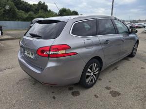 Grey Peugeot 308 2018 in Taurage, with an engine capacity of 1.20 L and mileage of 102 thousand km for 6500 €, photo 7 on AUTOMOTO.COM.LV