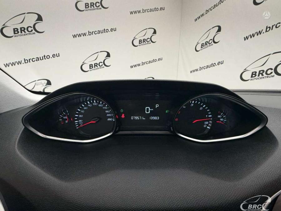 Серый Пежо 308 2018 в Вильнюс, объемом двигателя 1.56 л и пробегом 80 тыс. км за 7900 €, фото 30 на AUTOMOTO.COM.LV
