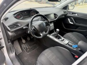 Grey Peugeot 308 2018 in Taurage, with an engine capacity of 1.50 L and mileage of 170 thousand km for 4600 €, photo 12 on AUTOMOTO.COM.LV