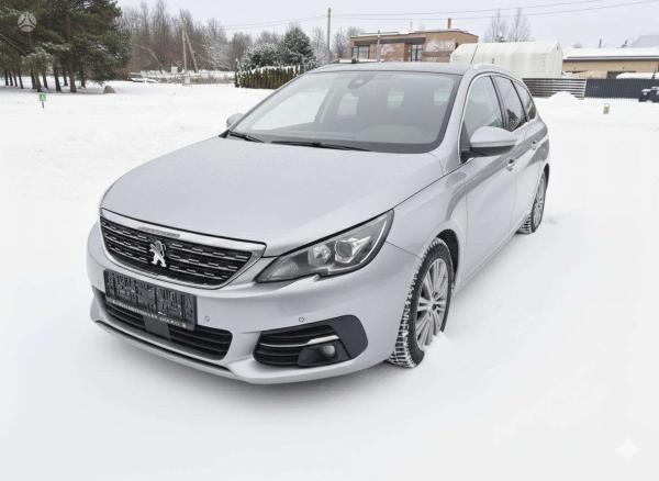 Pelēks Peugeot 308 2019 Šauļi, ar dzinēja tilpumu 1.50 L un nobraukumu 218 tūkst. km par 6100 €, foto 3 vietnē AUTOMOTO.COM.LV