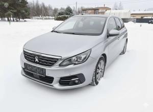 Pelēks Peugeot 308 2019 Šauļi, ar dzinēja tilpumu 1.50 L un nobraukumu 218 tūkst. km par 6100 €, foto 3 vietnē AUTOMOTO.COM.LV