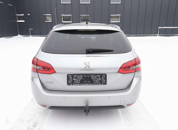 Pelēks Peugeot 308 2019 Šauļi, ar dzinēja tilpumu 1.50 L un nobraukumu 218 tūkst. km par 6100 €, foto 5 vietnē AUTOMOTO.COM.LV