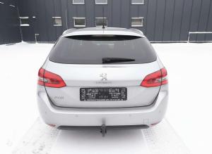 Pelēks Peugeot 308 2019 Šauļi, ar dzinēja tilpumu 1.50 L un nobraukumu 218 tūkst. km par 6100 €, foto 5 vietnē AUTOMOTO.COM.LV