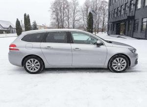 Pelēks Peugeot 308 2019 Šauļi, ar dzinēja tilpumu 1.50 L un nobraukumu 218 tūkst. km par 6100 €, foto 7 vietnē AUTOMOTO.COM.LV