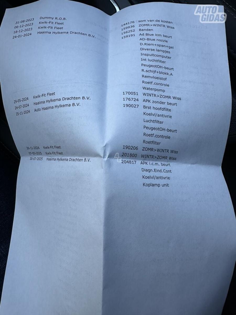 Grey Peugeot 308 2019 in Kaunas, with an engine capacity of 1.50 L and mileage of 215 thousand km for 7200 €, photo 10 on AUTOMOTO.COM.LV