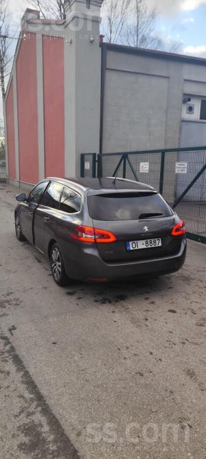 Pelēks Peugeot 308 2019 Rīga, ar dzinēja tilpumu 1.50 L un nobraukumu 278 tūkst. km par 8000 €, foto 3 vietnē AUTOMOTO.COM.LV