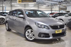 Grey Peugeot 308 2019 in Riga, with an engine capacity of 1.50 L and mileage of 295 thousand km for 6900 €, photo  on AUTOMOTO.COM.LV