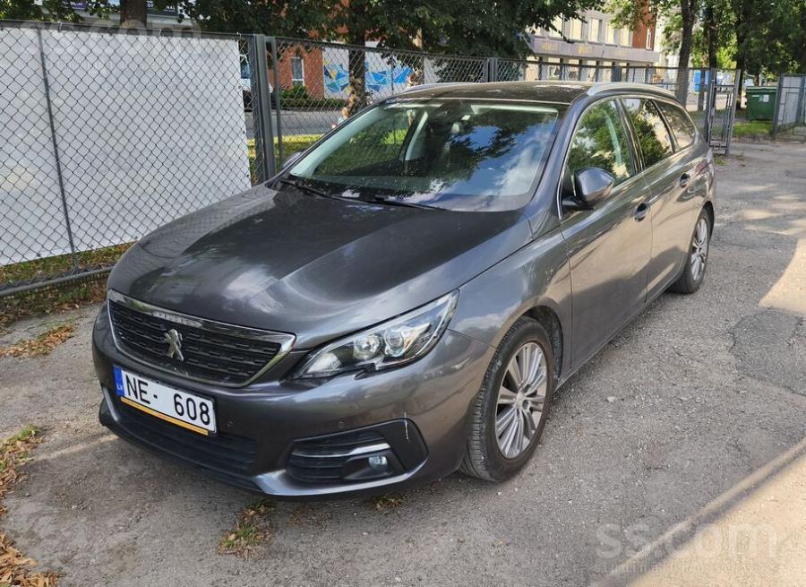 Серый Пежо 308 2019 в Елгава, объемом двигателя 1.60 л и пробегом 0 тыс. км за 5590 €, фото 1 на AUTOMOTO.COM.LV