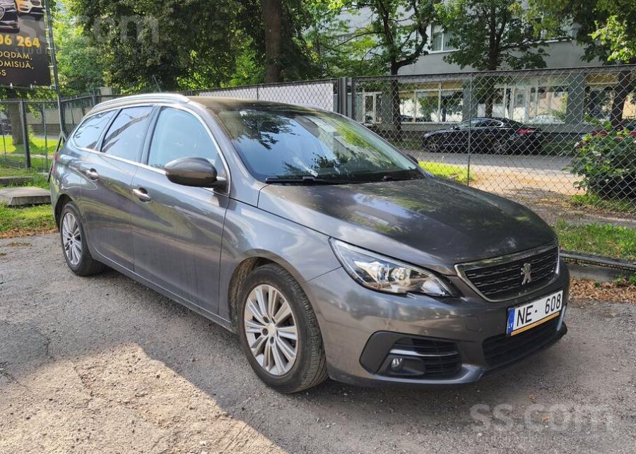 Серый Пежо 308 2019 в Елгава, объемом двигателя 1.60 л и пробегом 0 тыс. км за 5590 €, фото 5 на AUTOMOTO.COM.LV