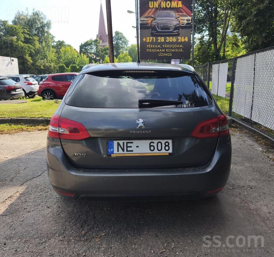 Серый Пежо 308 2019 в Елгава, объемом двигателя 1.60 л и пробегом 0 тыс. км за 5590 €, фото 7 на AUTOMOTO.COM.LV