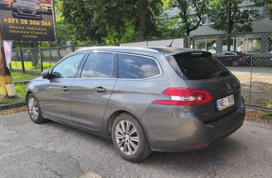 Серый Пежо 308 2019 в Елгава, объемом двигателя 1.50 л и пробегом 151 тыс. км за 5590 €, фото 3 на AUTOMOTO.COM.LV
