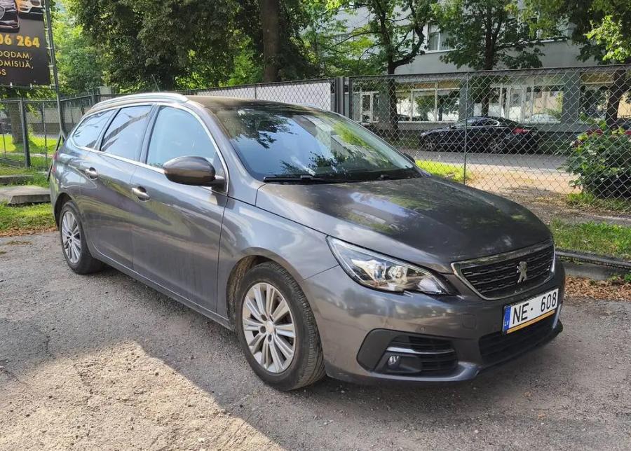 Серый Пежо 308 2019 в Елгава, объемом двигателя 1.50 л и пробегом 151 тыс. км за 5590 €, фото 5 на AUTOMOTO.COM.LV