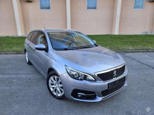 Grey Peugeot 308 2019 in Siauliai, with an engine capacity of 1.20 L and mileage of 112 thousand km for 5799 €, photo 6 on AUTOMOTO.COM.LV