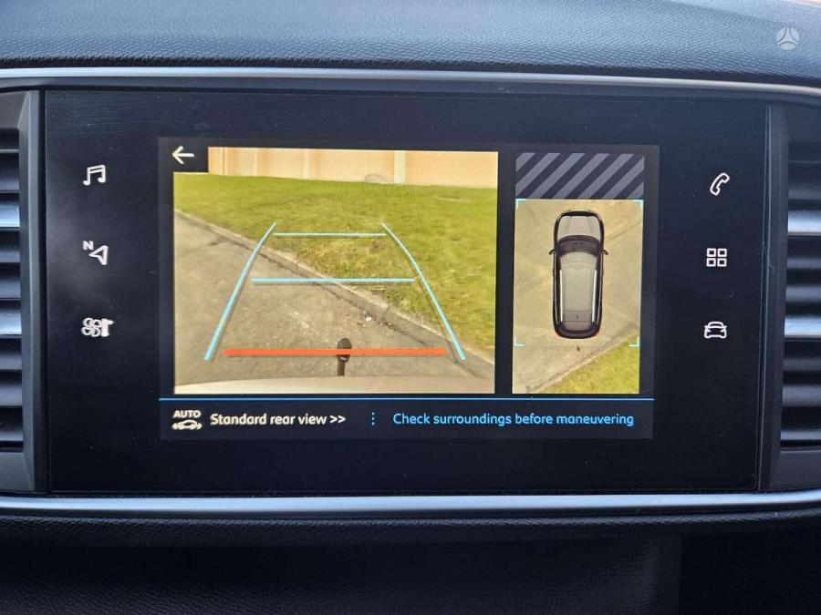 Grey Peugeot 308 2019 in Siauliai, with an engine capacity of 1.20 L and mileage of 112 thousand km for 5799 €, photo 25 on AUTOMOTO.COM.LV
