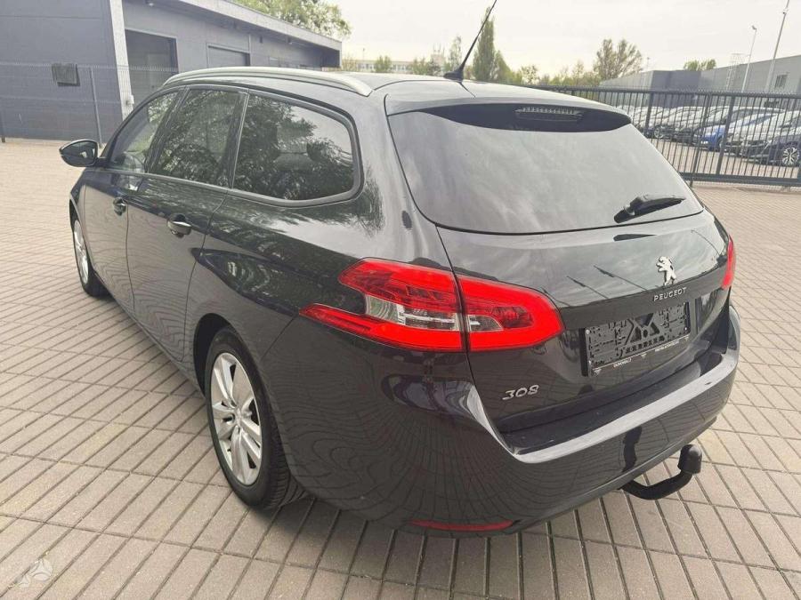 Pelēks Peugeot 308 2019 Kauņa, ar dzinēja tilpumu 1.50 L un nobraukumu 215 tūkst. km par 6300 €, foto 6 vietnē AUTOMOTO.COM.LV