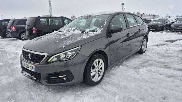 Pelēks Peugeot 308 2020 Marijampole, ar dzinēja tilpumu 1.50 L un nobraukumu 145 tūkst. km par 9662 €, foto 1 vietnē AUTOMOTO.COM.LV