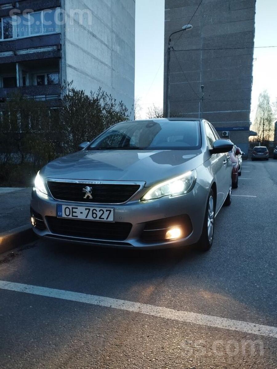 Grey Peugeot 308 2020 in Riga, with an engine capacity of 1.50 L and mileage of 0 thousand km for 7850 €, photo 16 on AUTOMOTO.COM.LV