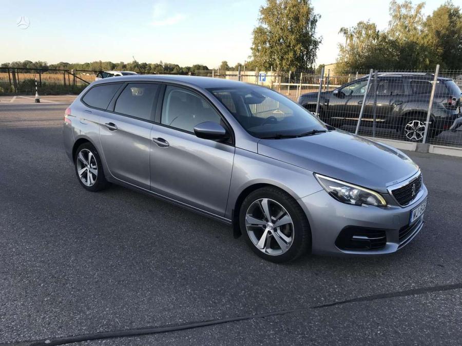 Grey Peugeot 308 2020 in Marijampole, with an engine capacity of 1.50 L and mileage of 226 thousand km for 5800 €, photo 21 on AUTOMOTO.COM.LV