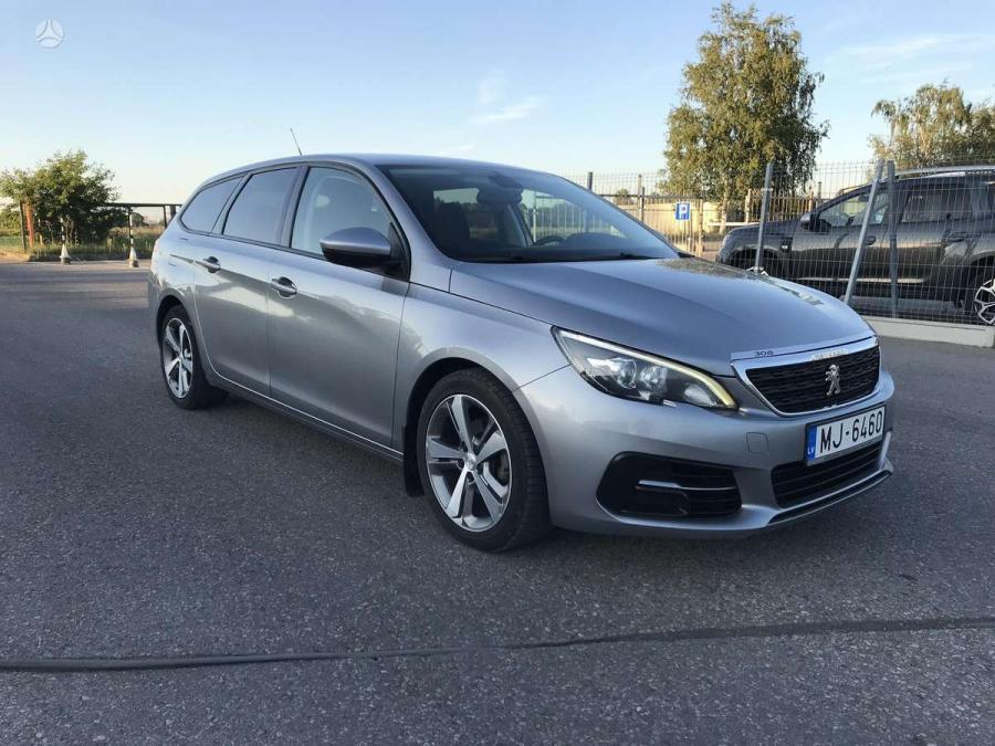Grey Peugeot 308 2020 in Marijampole, with an engine capacity of 1.50 L and mileage of 226 thousand km for 5800 €, photo 22 on AUTOMOTO.COM.LV