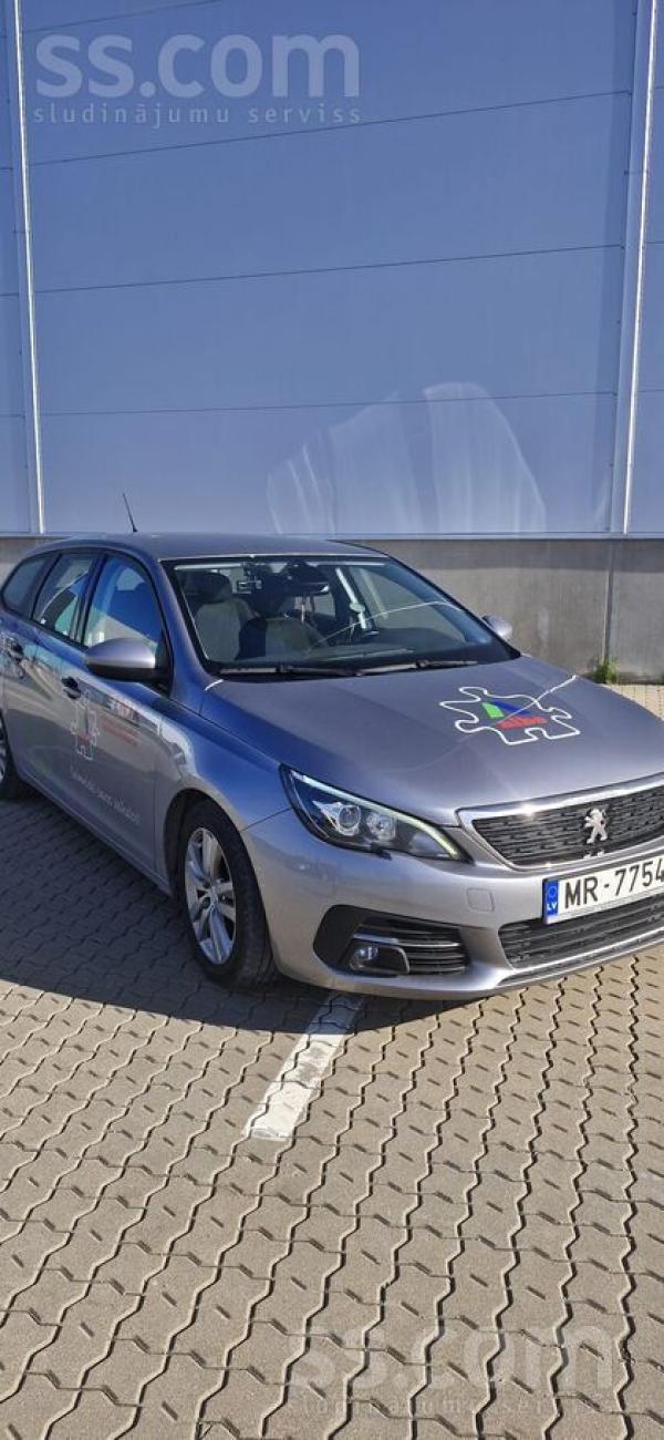Pelēks Peugeot 308 2020 Rīga, ar dzinēja tilpumu 1.50 L un nobraukumu 242 tūkst. km par 7000 €, foto 1 vietnē AUTOMOTO.COM.LV