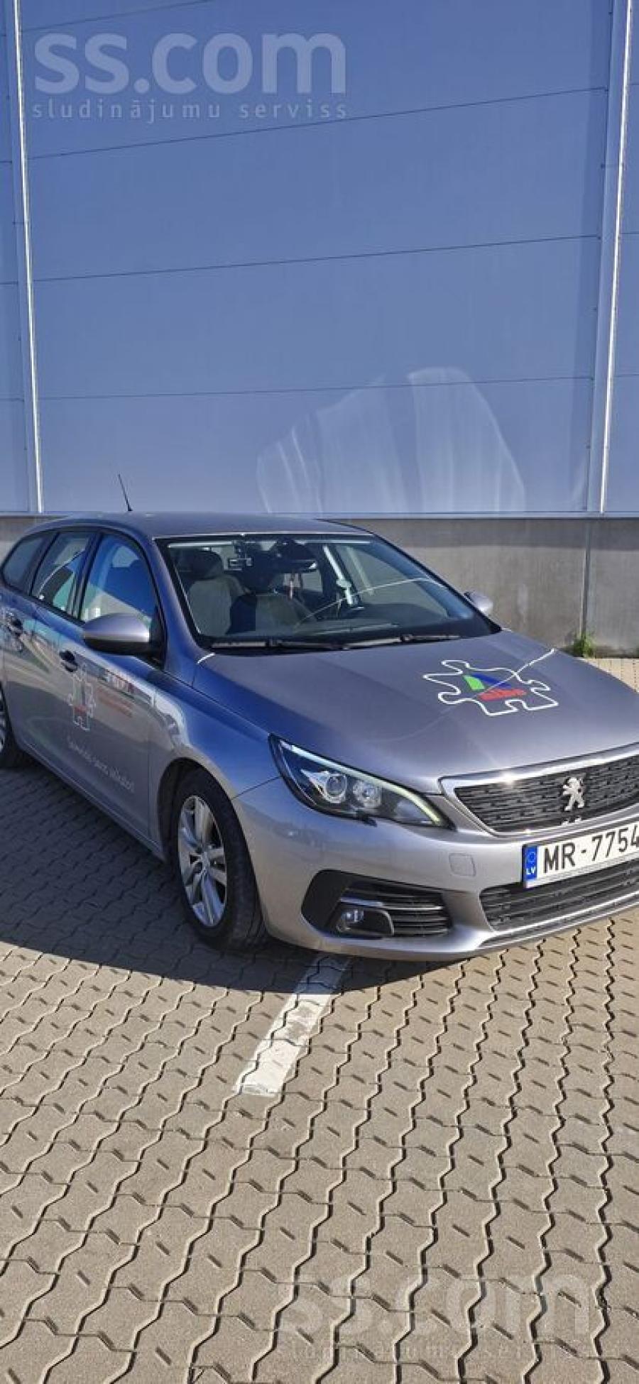 Pelēks Peugeot 308 2020 Rīga, ar dzinēja tilpumu 1.50 L un nobraukumu 242 tūkst. km par 7000 €, foto 1 vietnē AUTOMOTO.COM.LV