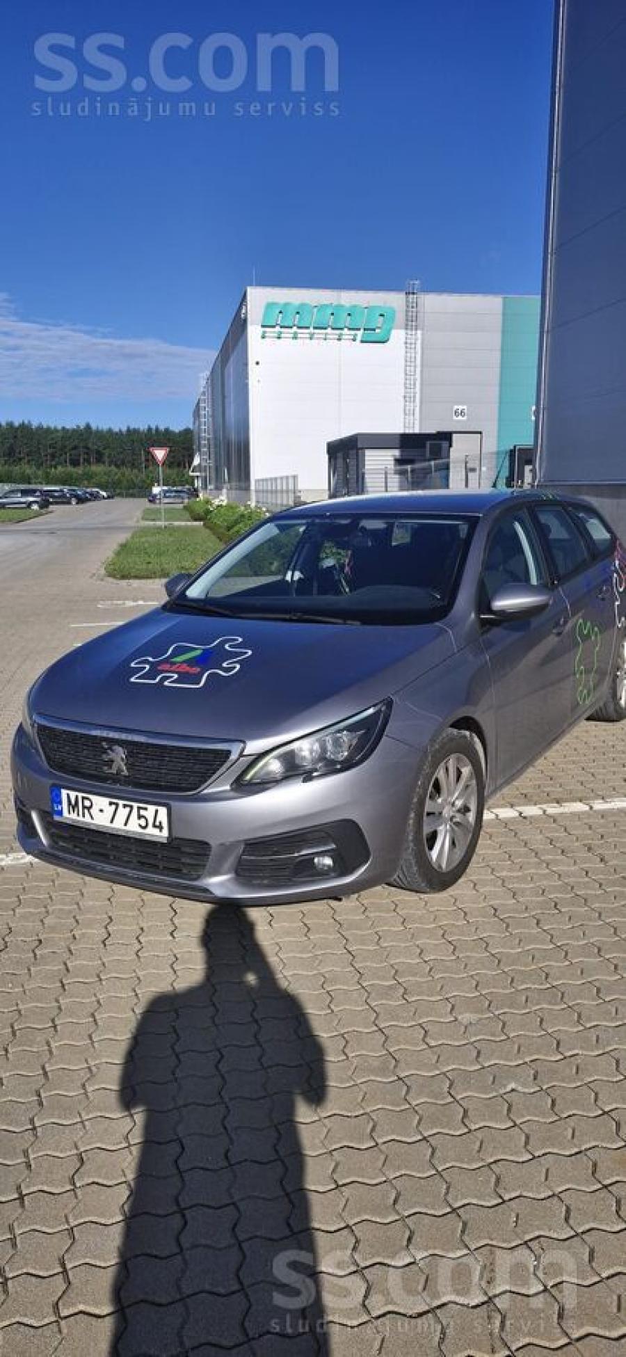 Pelēks Peugeot 308 2020 Rīga, ar dzinēja tilpumu 1.50 L un nobraukumu 242 tūkst. km par 7000 €, foto 3 vietnē AUTOMOTO.COM.LV
