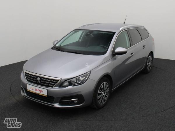 Pelēks Peugeot 308 2021 Viļņa, ar dzinēja tilpumu 1.50 L un nobraukumu 196 tūkst. km par 10799 €, foto 1 vietnē AUTOMOTO.COM.LV
